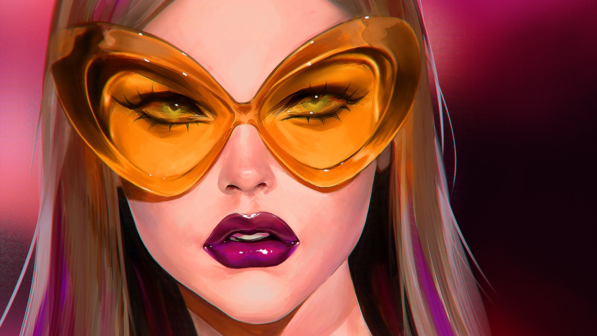 Versace A/W 2002 Portrait painting timelapse – SOZOMAIKA